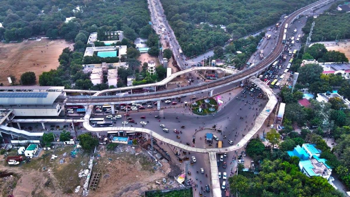 Youth Rescued After Being Trapped in Uppal Skywalk Lift rescue